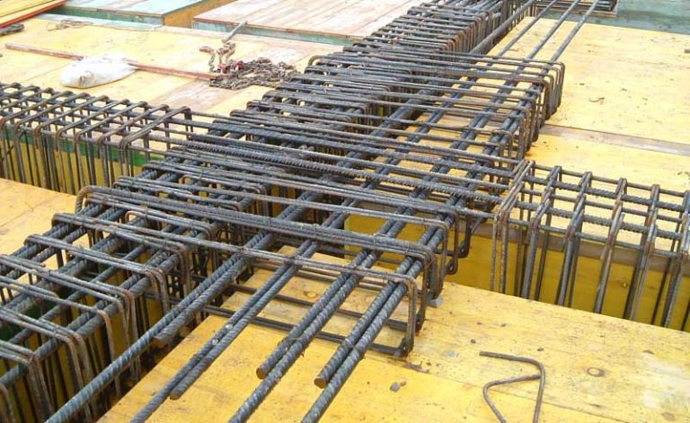 Solapes entre armaduras en el hormigón armado – e-STRUC
