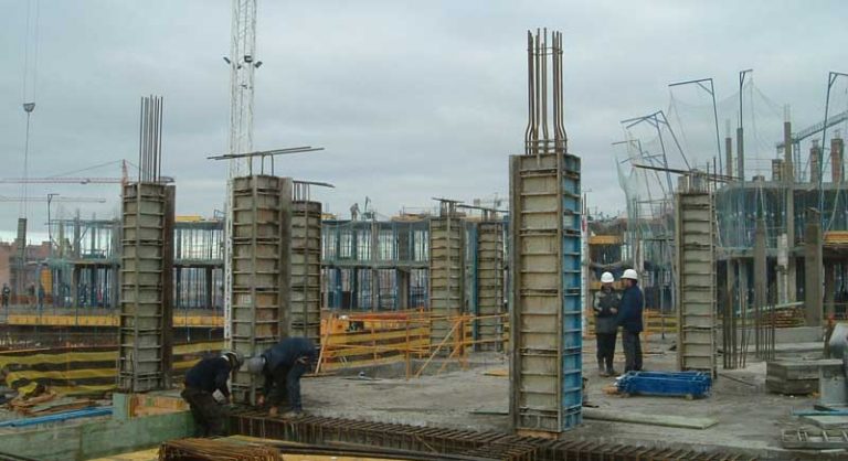 Solapes entre armaduras en el hormigón armado – e-STRUC