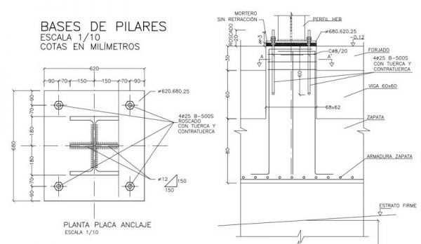 Función estructural de las placas de anclaje – e-STRUC